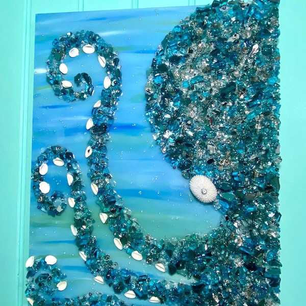 Glass Resin Art - Etsy