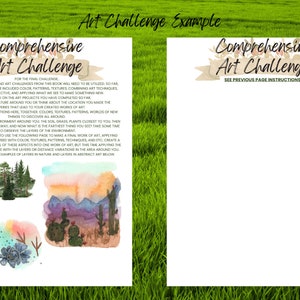 Art & Nature Lesson and Activity Guide -COLOR - Etsy