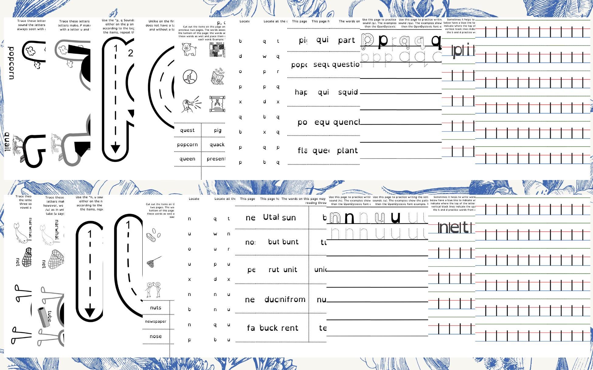 Letter Reversals Workbook-dyslexia - Etsy