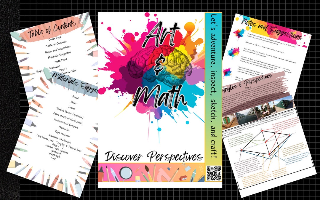 Art & Math Lesson and Activity Guide - Etsy