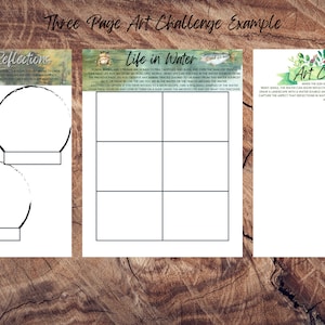 Art & Nature Lesson and Activity Guide -COLOR - Etsy