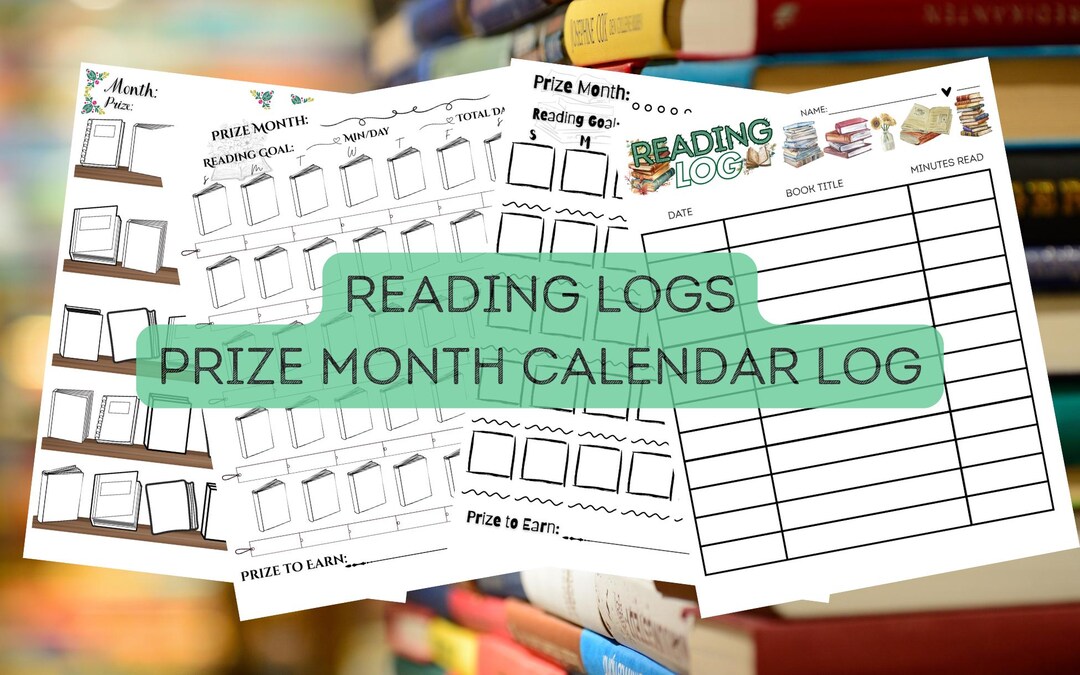 Reading Log Recording Sheets - Etsy