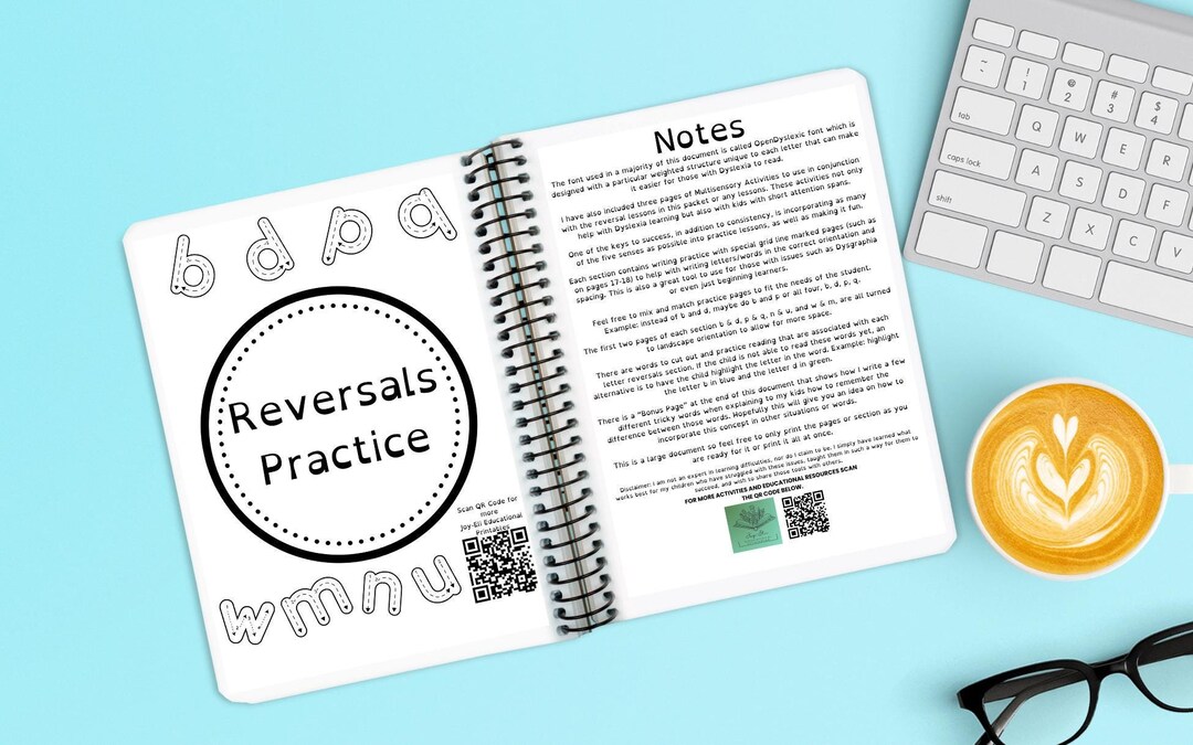 Letter Reversals Workbook-dyslexia - Etsy