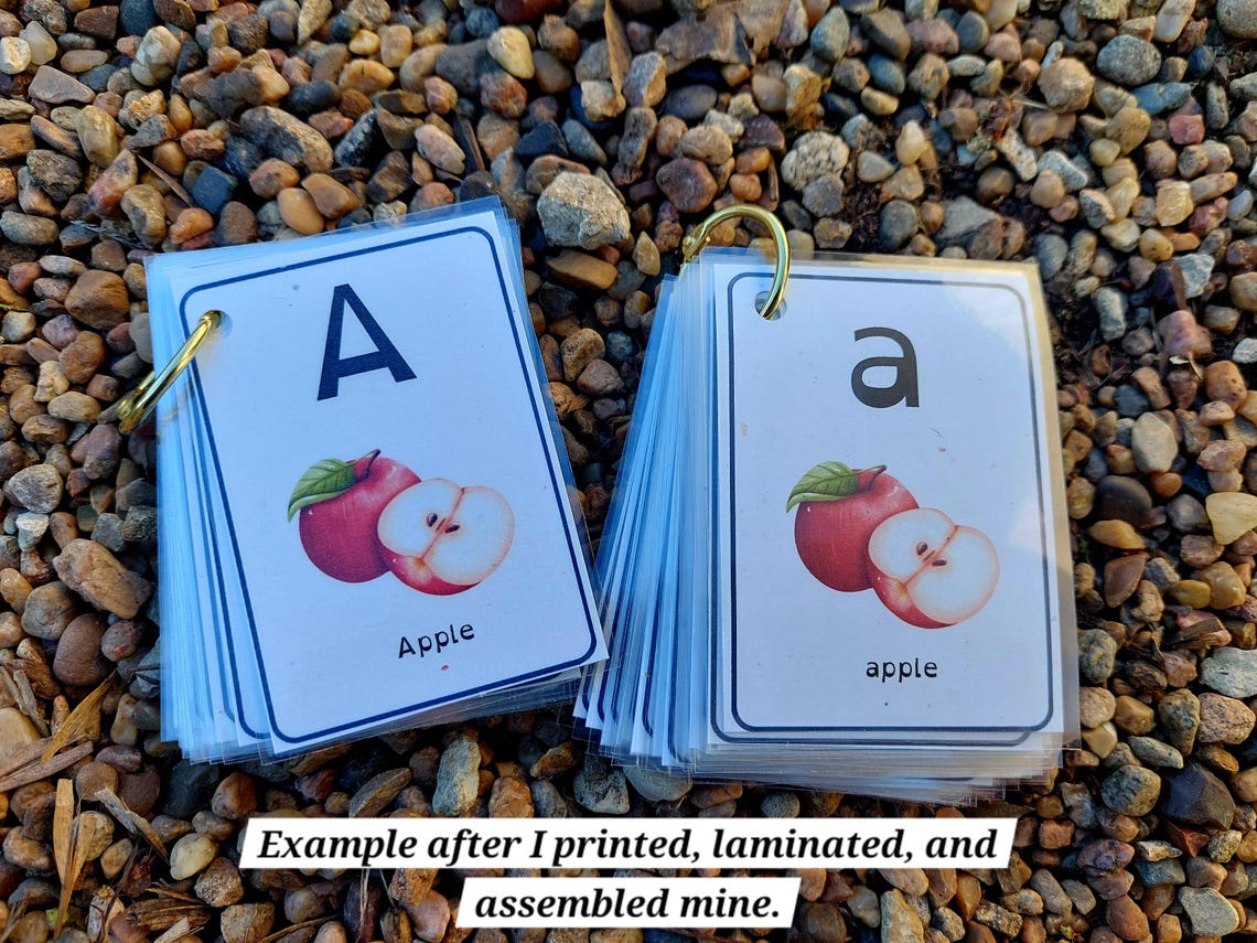 Alphabet Flashcards - Dyslexia Abcs - Etsy UK