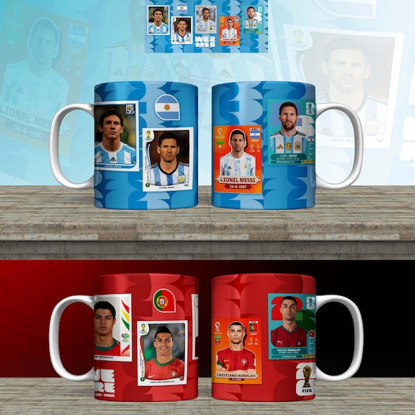 Mugs Ronaldo - Etsy