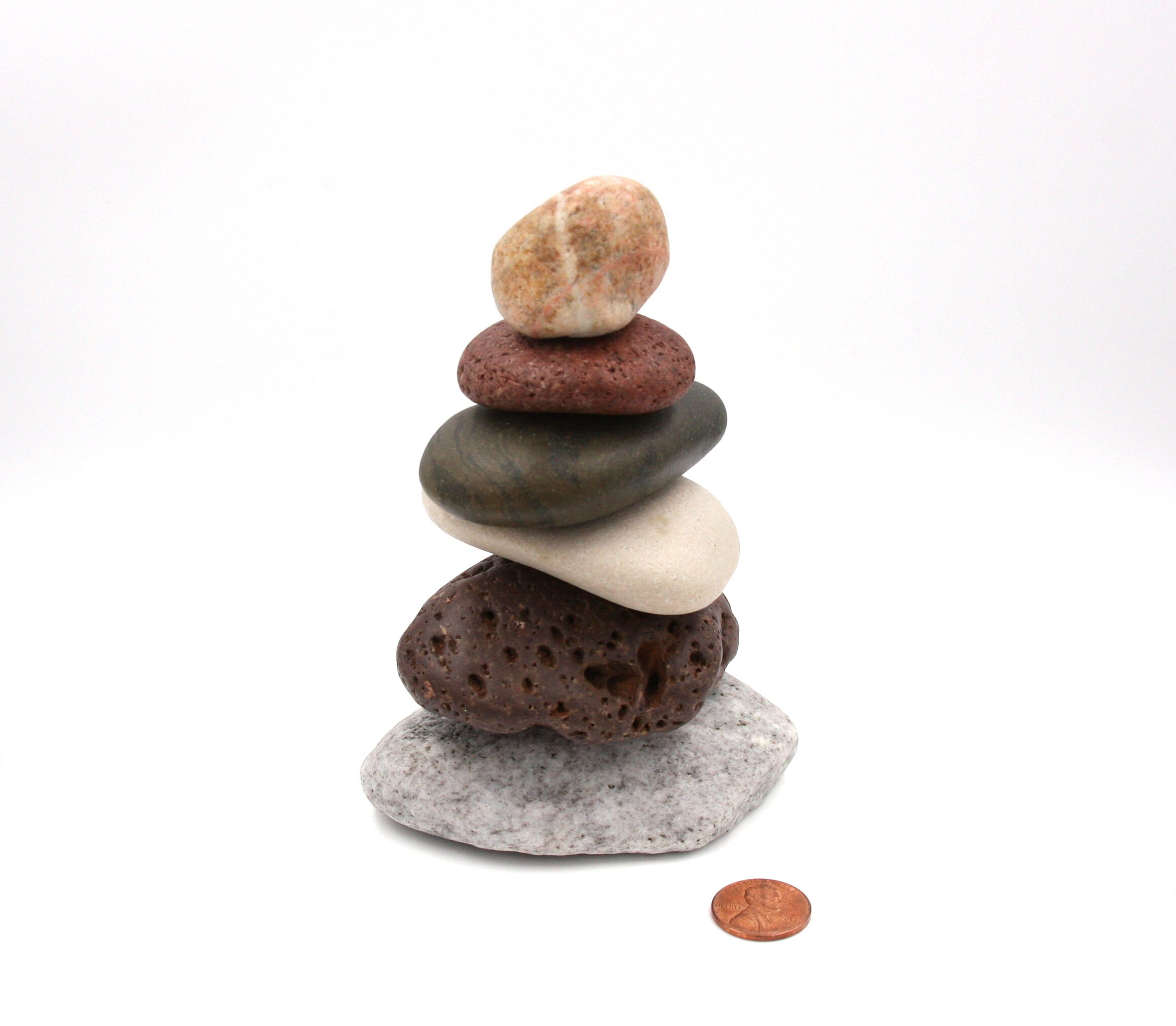 Pure Michigan One of a Kind Handmade Stone Messenger Cairn Sculpture ...