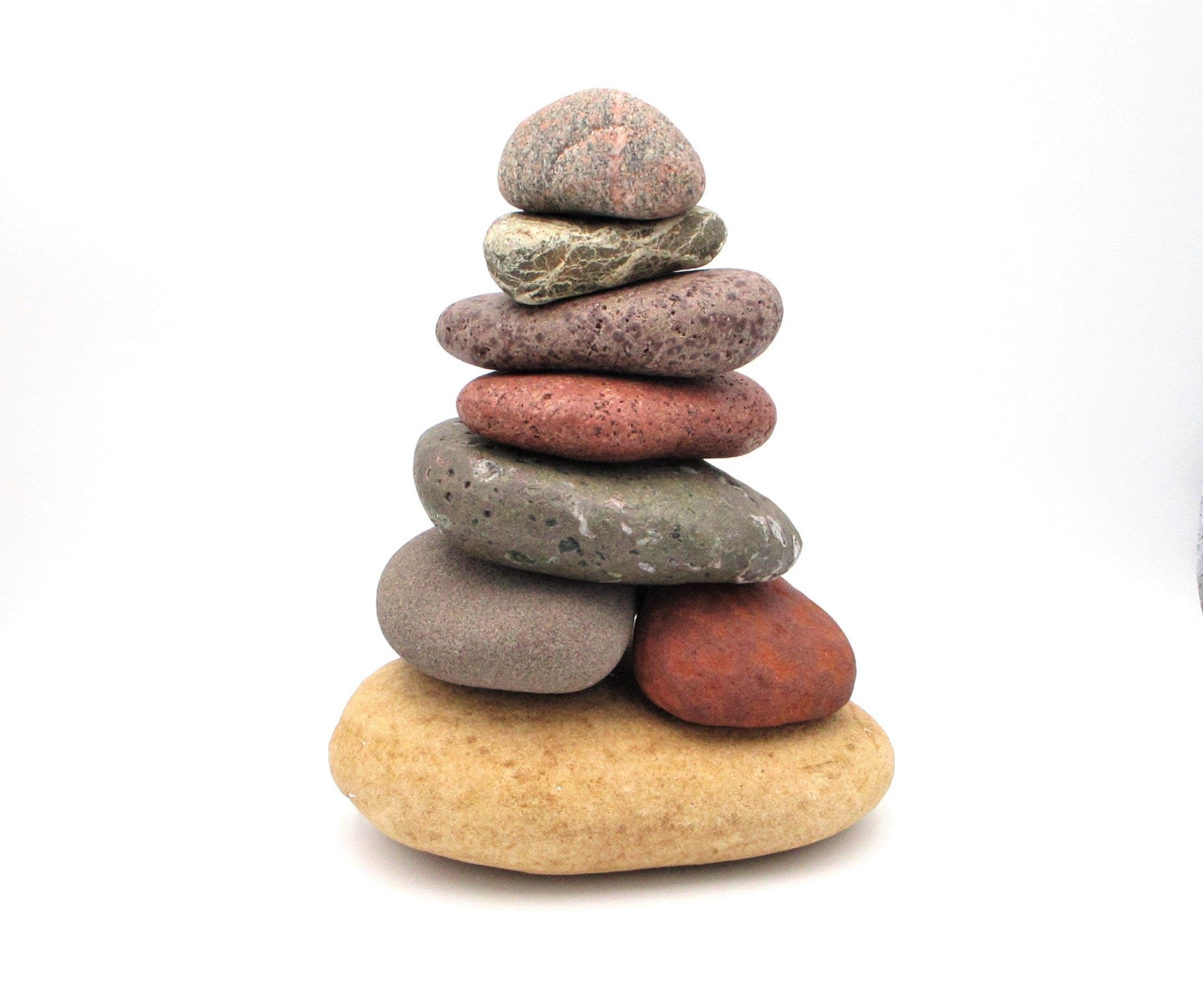 Lake Superior Stone Cairn Marker #56, Rock Cairn, Zen Stone Stack ...