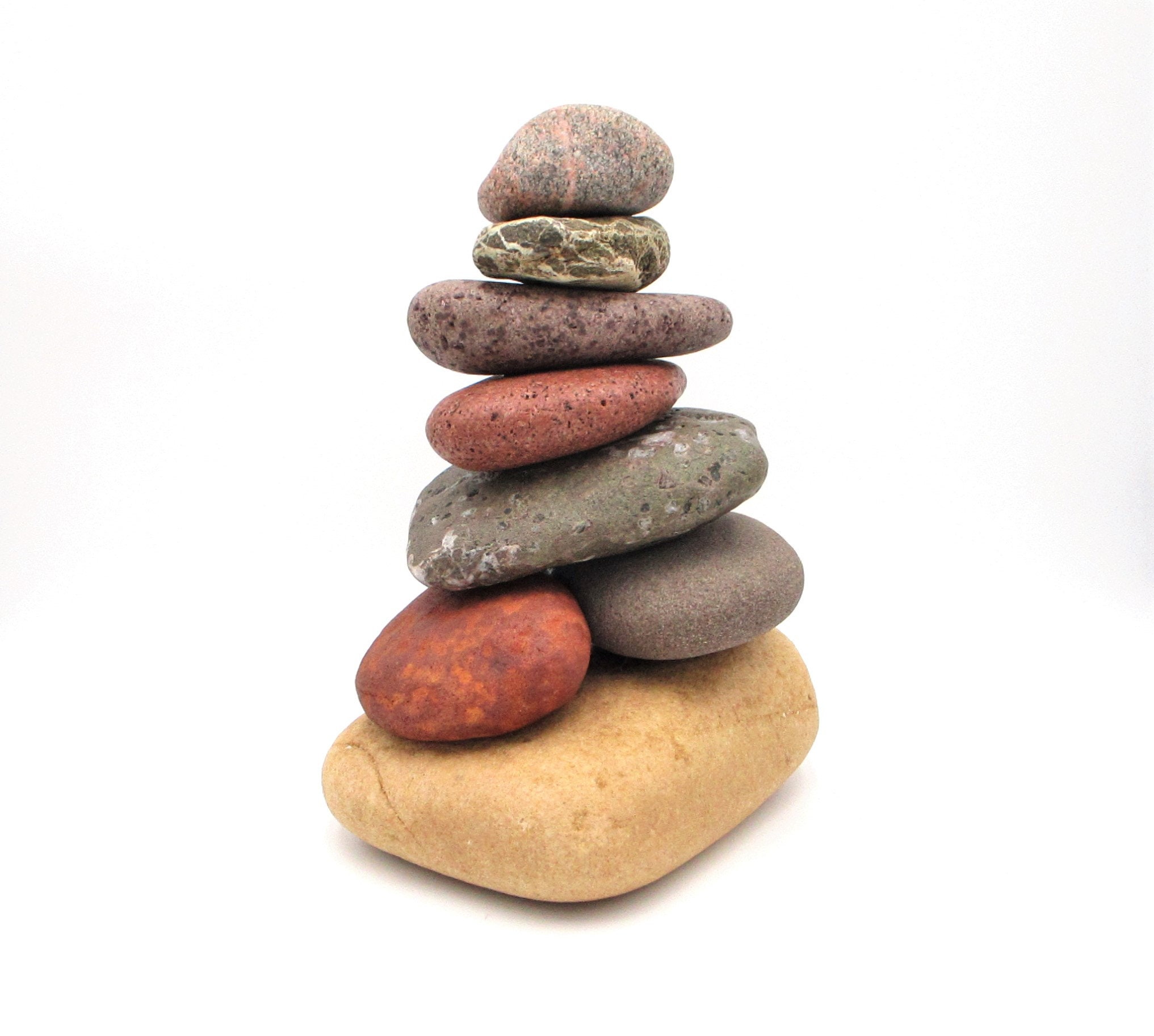 Lake Superior Stone Cairn Marker #56, Rock Cairn, Zen Stone Stack ...