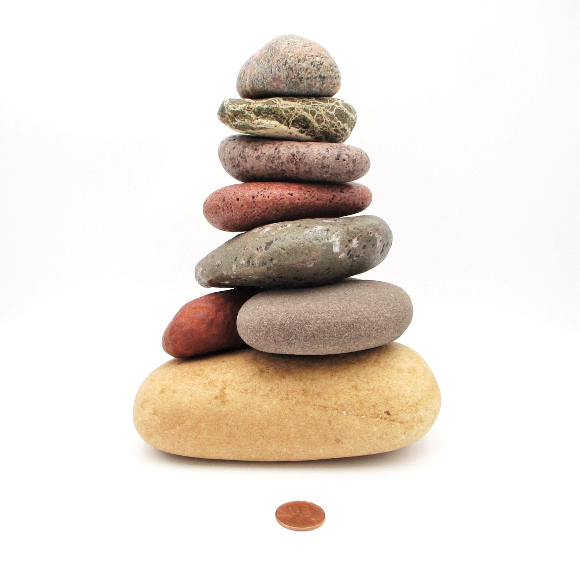 Lake Superior Stone Cairn Marker #56, Rock Cairn, Zen Stone Stack ...