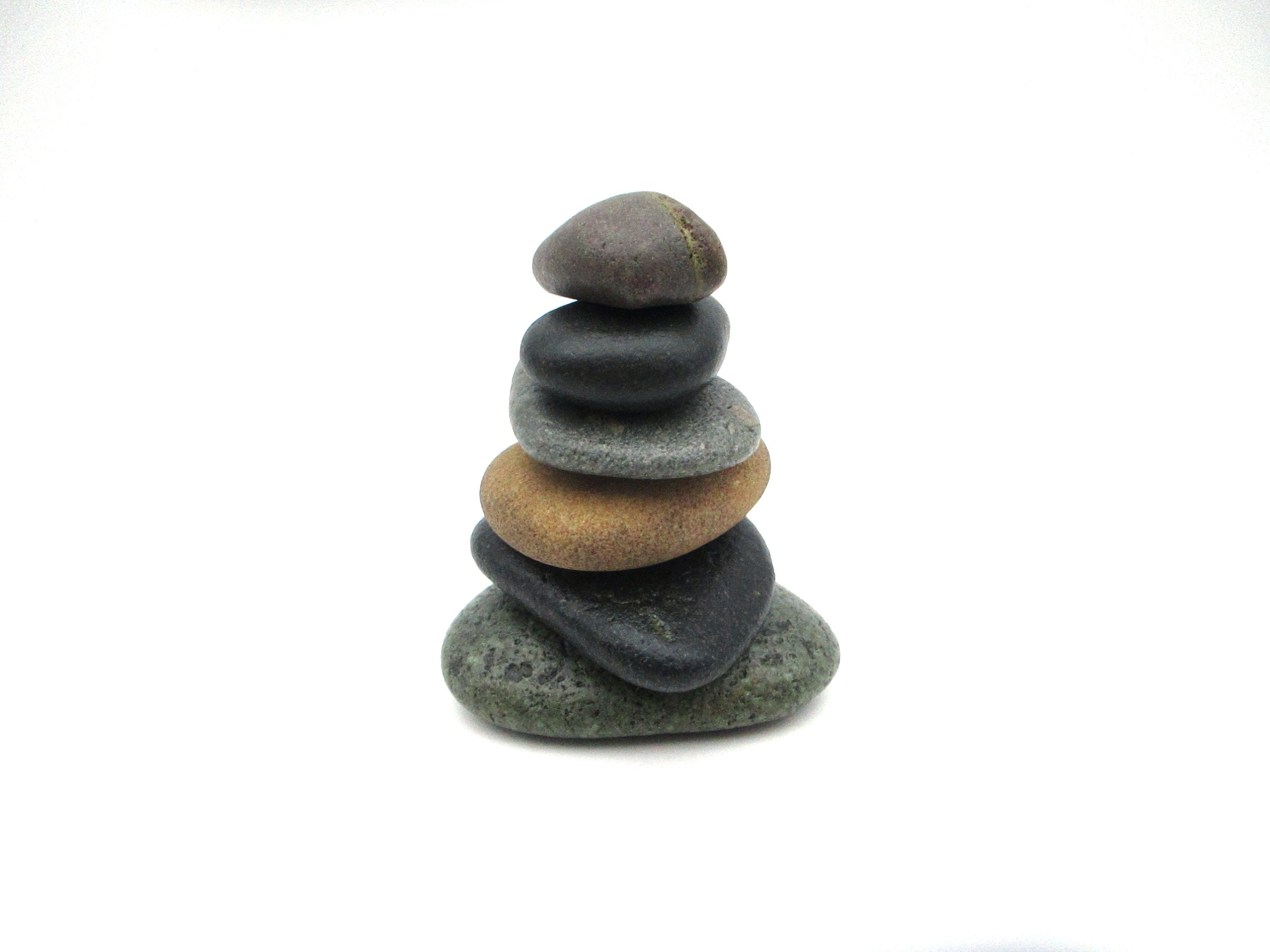 Tiny Rock Cairn, Lake Superior Stone Messenger Sculpture #73, Memorial ...