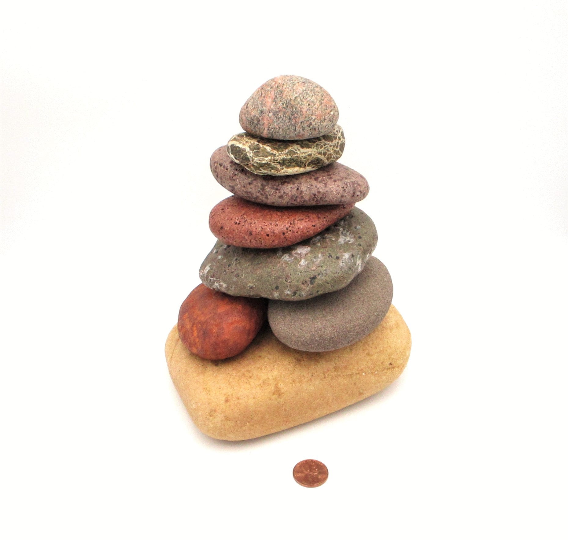 Lake Superior Stone Cairn Marker #56, Rock Cairn, Zen Stone Stack ...