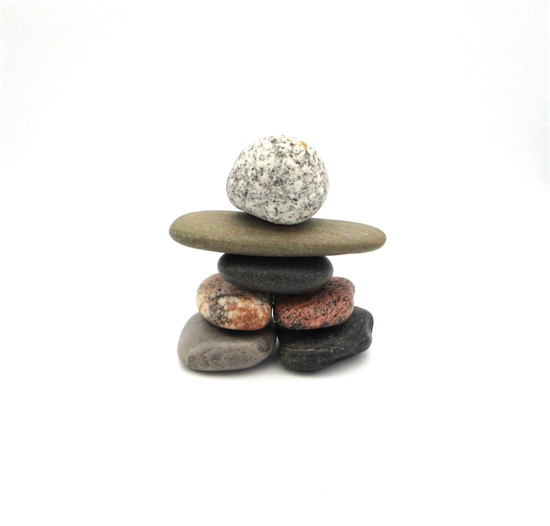 Inukshuk Stone Man Cairn from Lake Michigan #120, Inuksuk Art, Stone ...