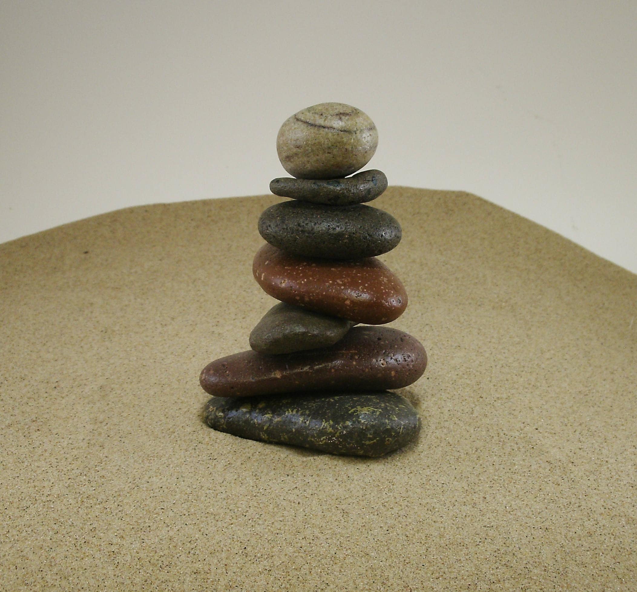 Rock Cairn - Stone Cairn - Lake Superior Beach Stone Cairn #34 ...