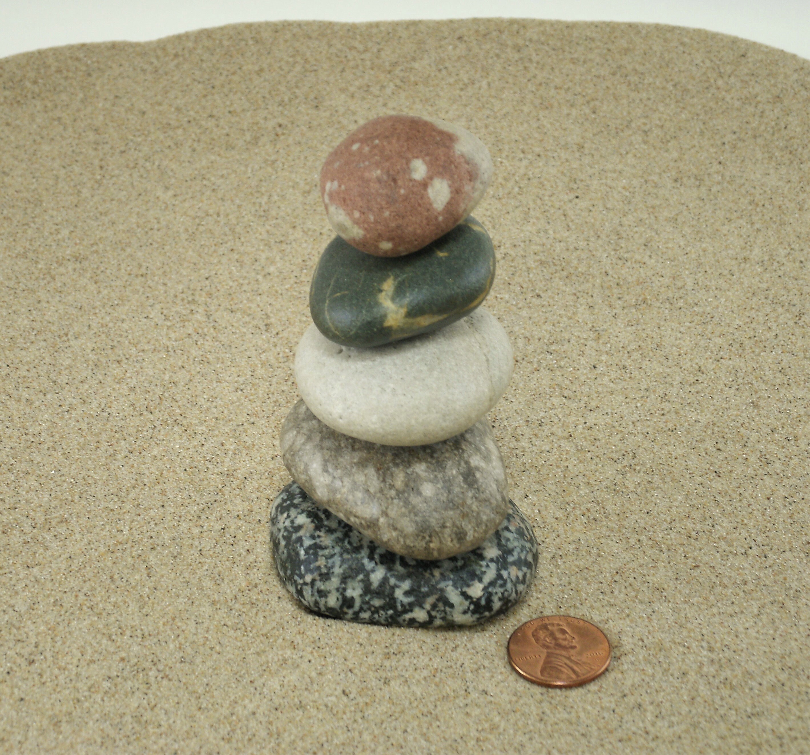 ake Michigan One of a Kind Handmade Stone Messenger Cairn Sculpture ...