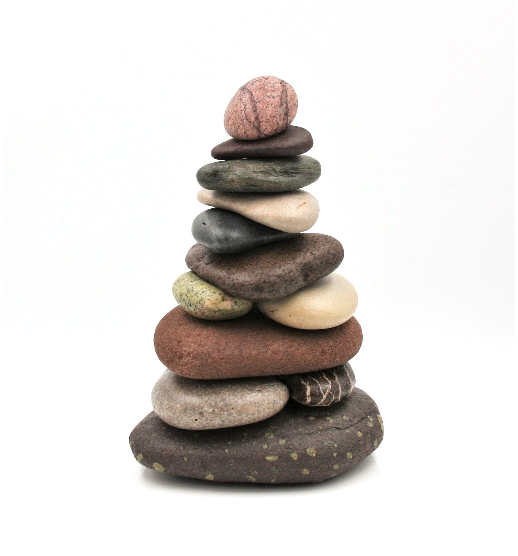 Pure Michigan Stone Cairn #81, Stacked Beach Stones, Rock Cairn ...