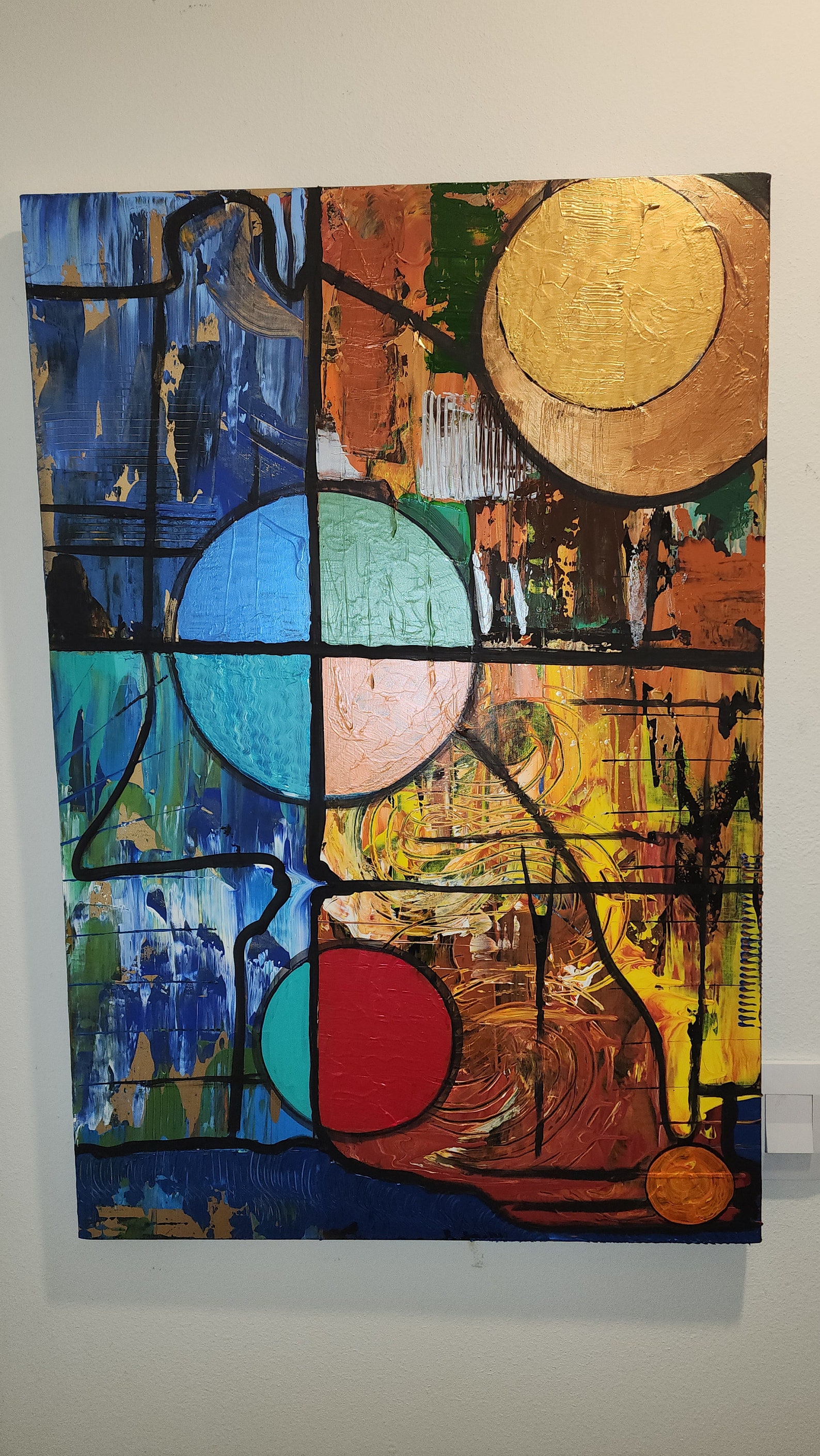 One Affects the Other (unbalanced)" - Contemporary Abstract Art ...