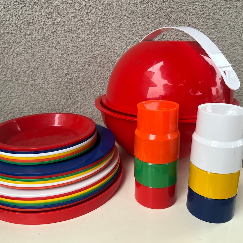 Plastic Picnic Set - Etsy