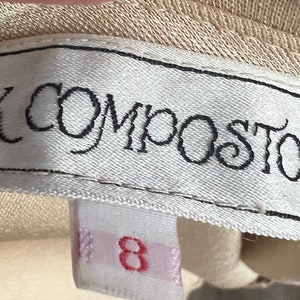 Vintage 70s Disco Shrug Bolero Jacket Jersey Stretch Champagne Color Sz ...