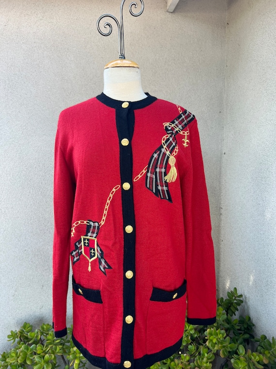 vintage doncaster red plaid - Gem