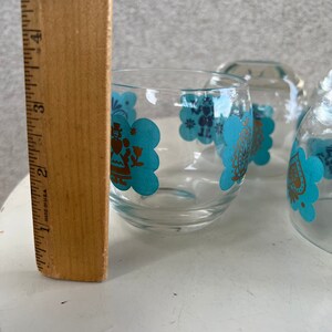 Vintage Federal Glass Co Roly Poly Set 6 Glasses Pennsylvania Dutch ...