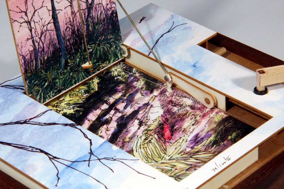 Dragonfly Surprise - Desktop Kinetic Sculpture, Amazing Mechanism, Hand ...