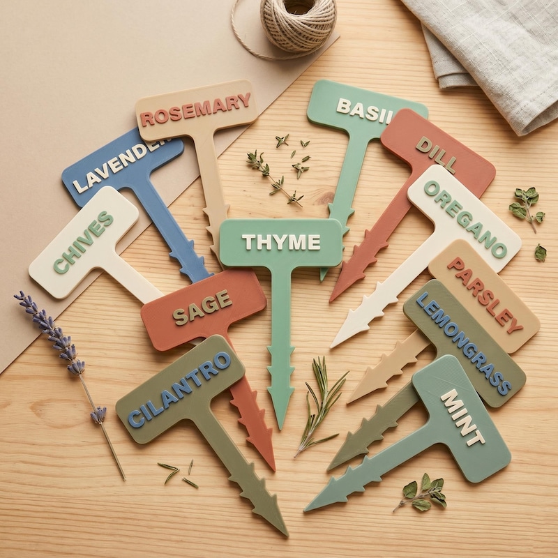 Plant Markers Stl Files - Etsy