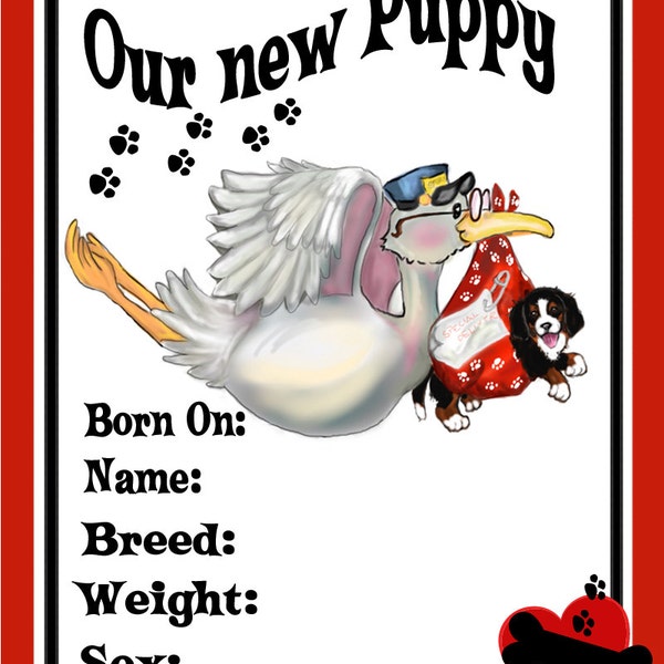 Puppy Announcement - Etsy