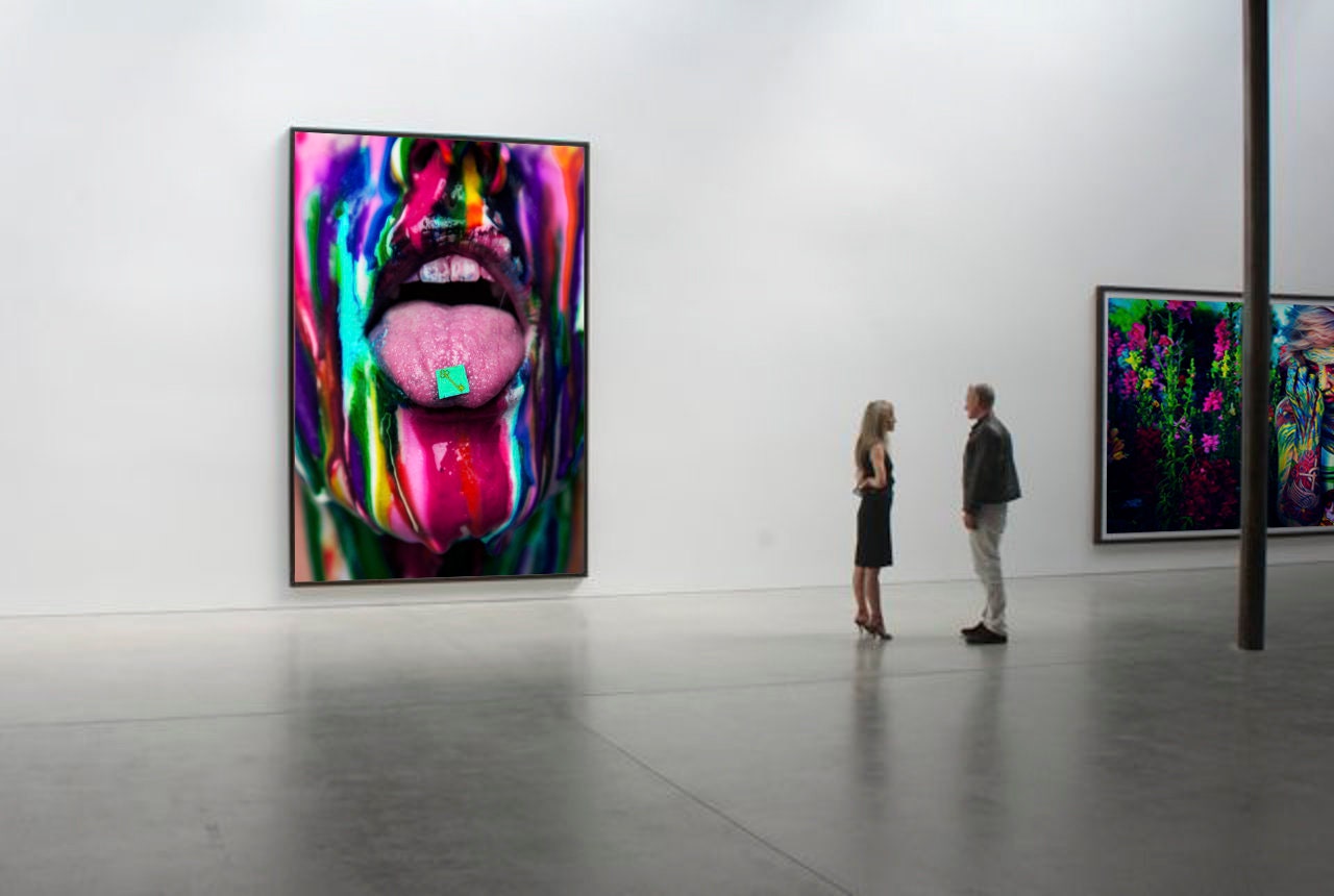 Exit the Void Trippy Art Print Photography - Etsy