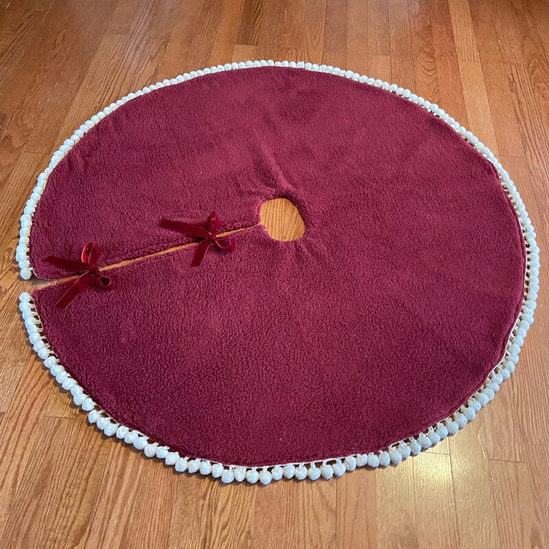 Faux Fur Tree Skirt - Etsy