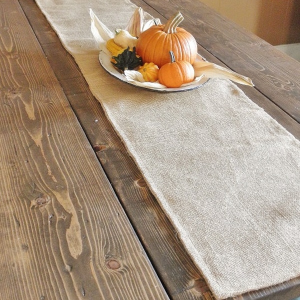 Burlap Table Runners - Etsy