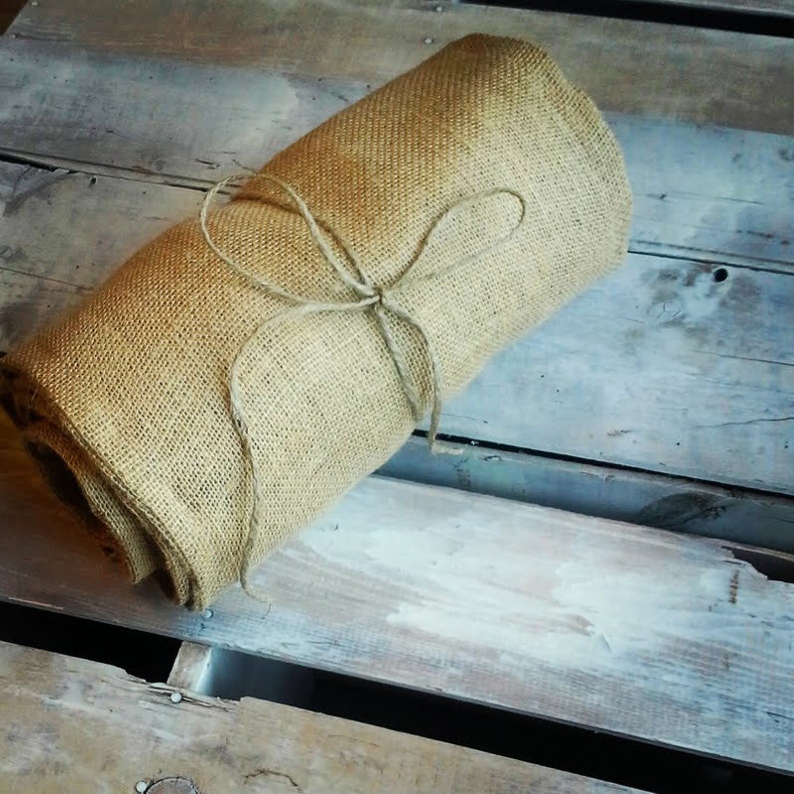 13 X 84 Burlap Table Runner Reversible/double - Etsy