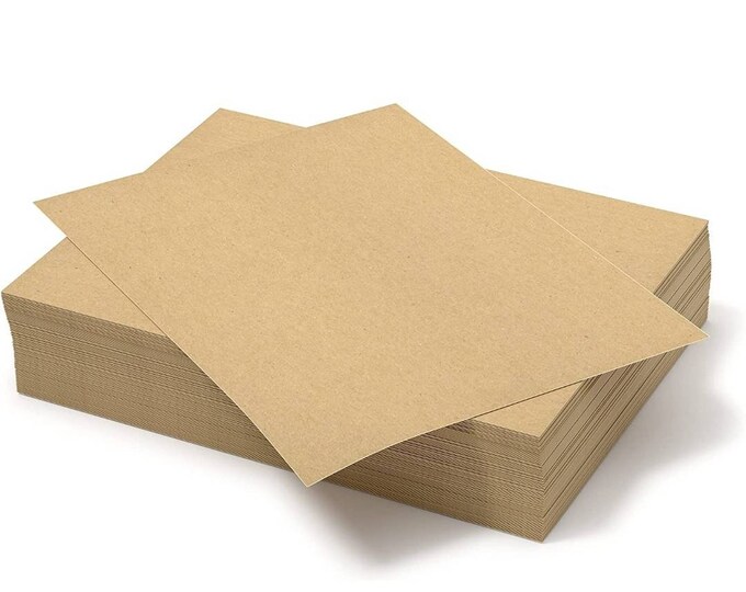 Chipboard Sheets 12 X 12 70 Point Kraft Heavy Duty Chip Board 15 per ...