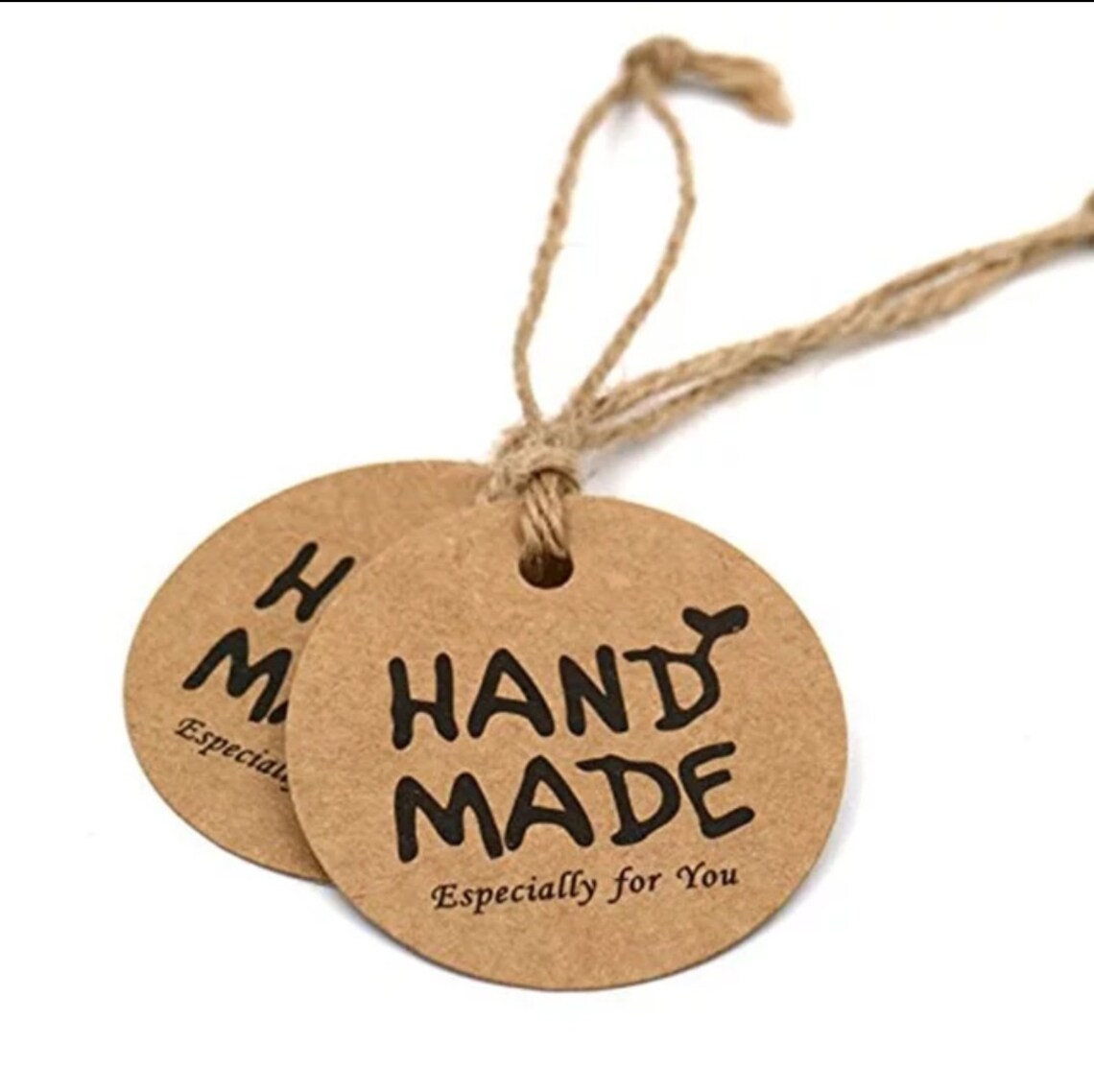 Kraft Paper Tags hand Made Especially for You W/ - Etsy