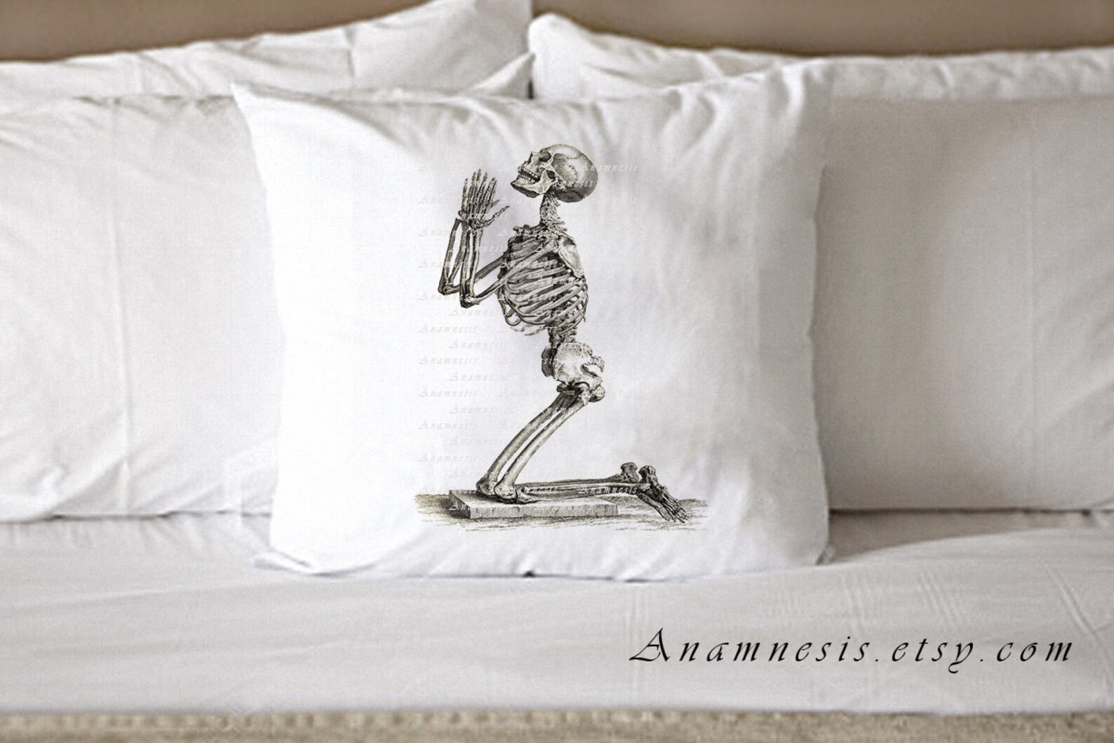 PRAYING HUMAN SKELETON - Digital Download - Printable Antique ...