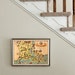 LOUISIANA MAP - High Res Digital Image - Fun Picture Map to Print and ...