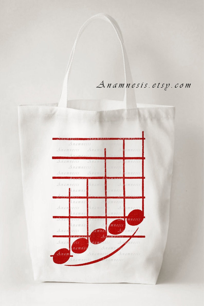FIVE RED NOTES Digital Download Printable Music Symbols by Anamnesis ...