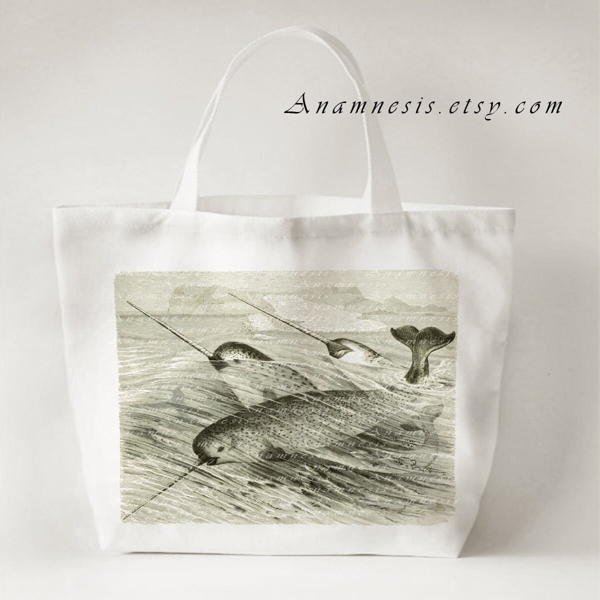 NARWHAL DANCE - Digital Download - Printable Antique Ocean Illustration ...