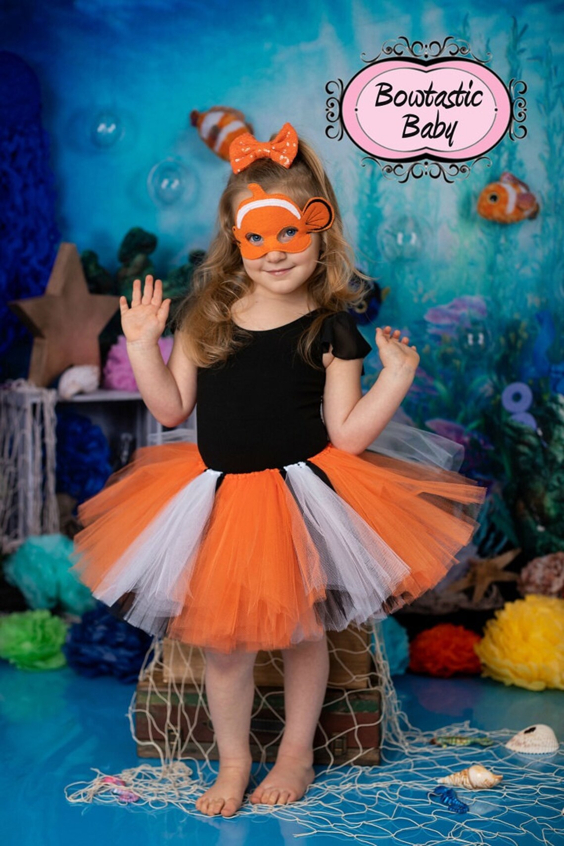 Clown Fish Mask for Halloween. Halloween Mask Birthday Party | Etsy