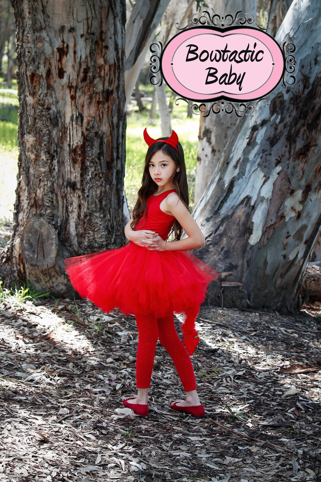 Devil Costume . Girls Halloween Costume. Devil Tutu Set With Ears - Etsy