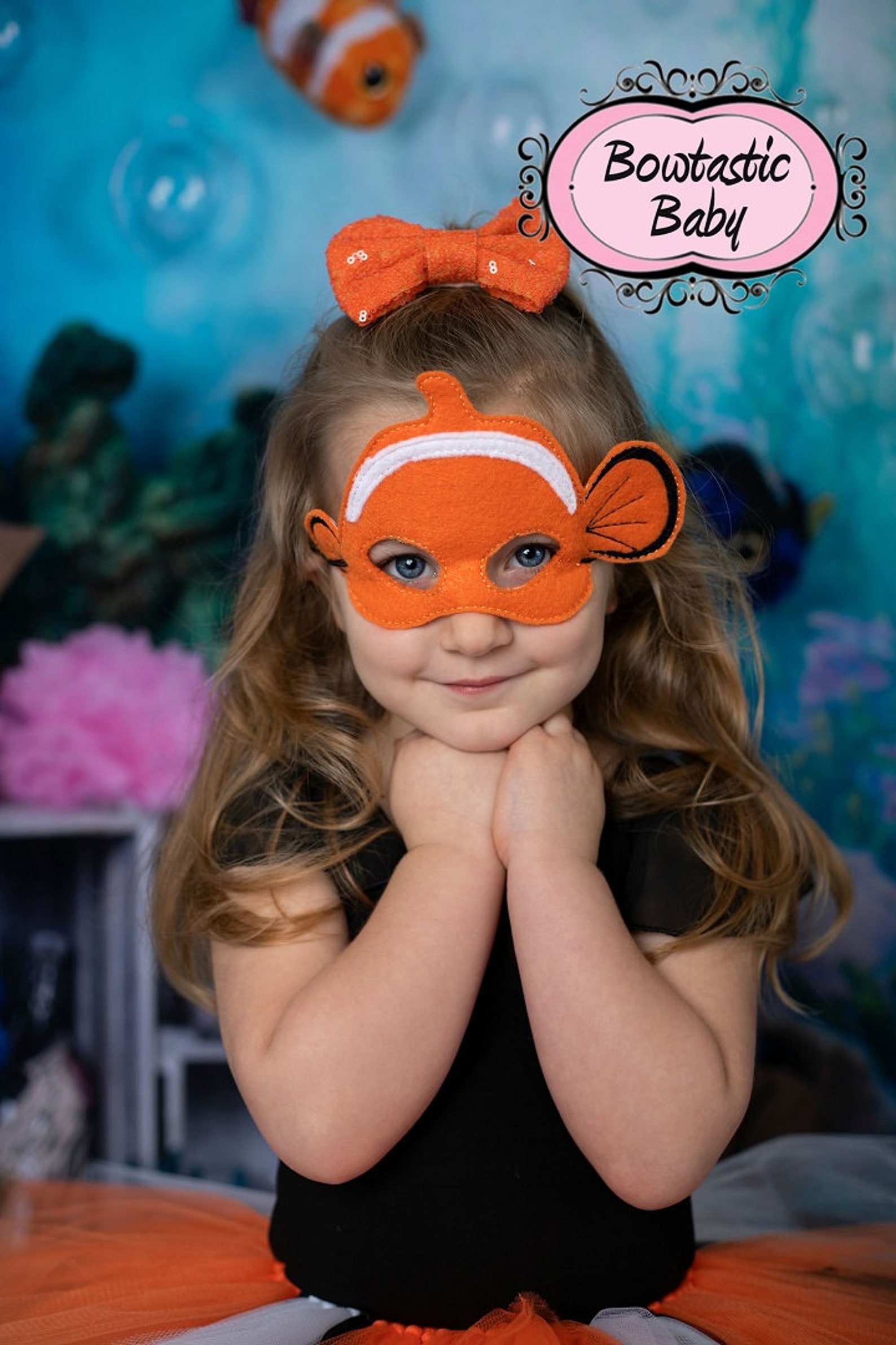 Clown Fish Mask for Halloween. Halloween Mask Birthday Party - Etsy