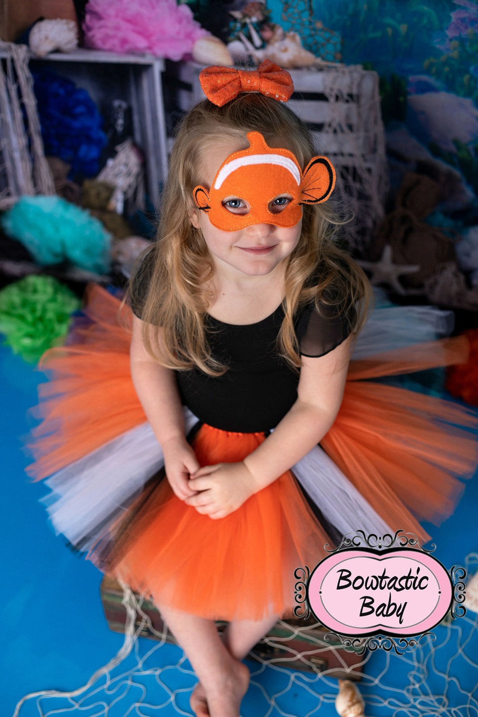 Clown Fish Costume. Girls Halloween Costume. - Etsy