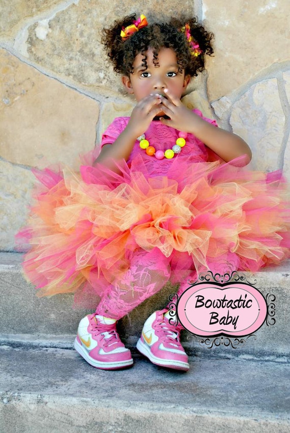 Beautiful Bright Tutu. Fabulous Blend of Colors. Custom Made - Etsy