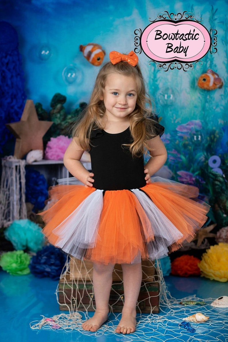 Clown Fish Costume. Girls Halloween Costume. - Etsy