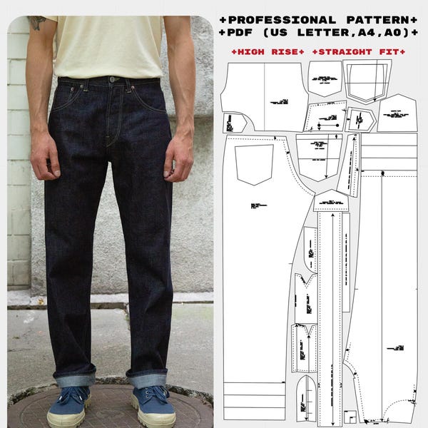 Raw selvage denim - Etsy Schweiz