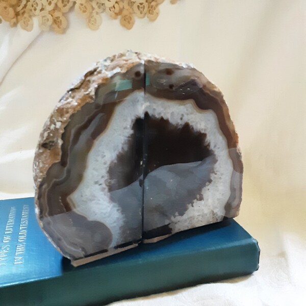 Agate Bookends - Etsy