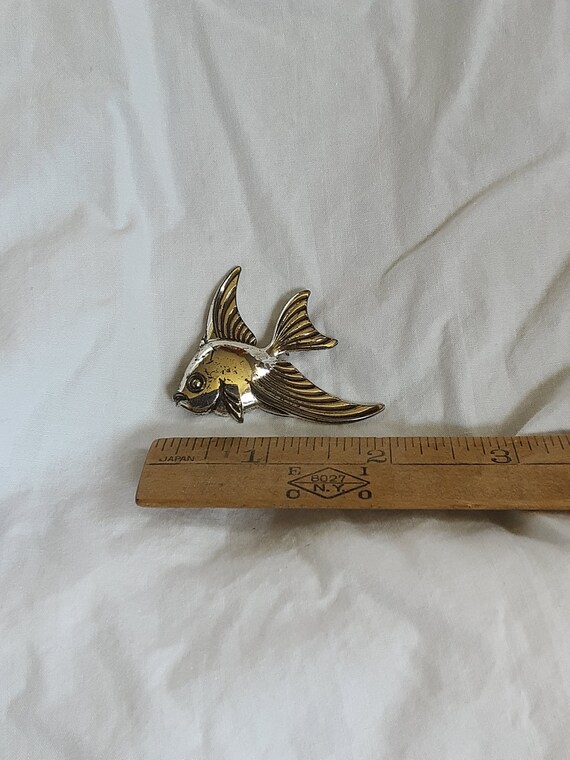 Vintage Angelfish figural Brooch 1950s by Forstner Je… - Gem