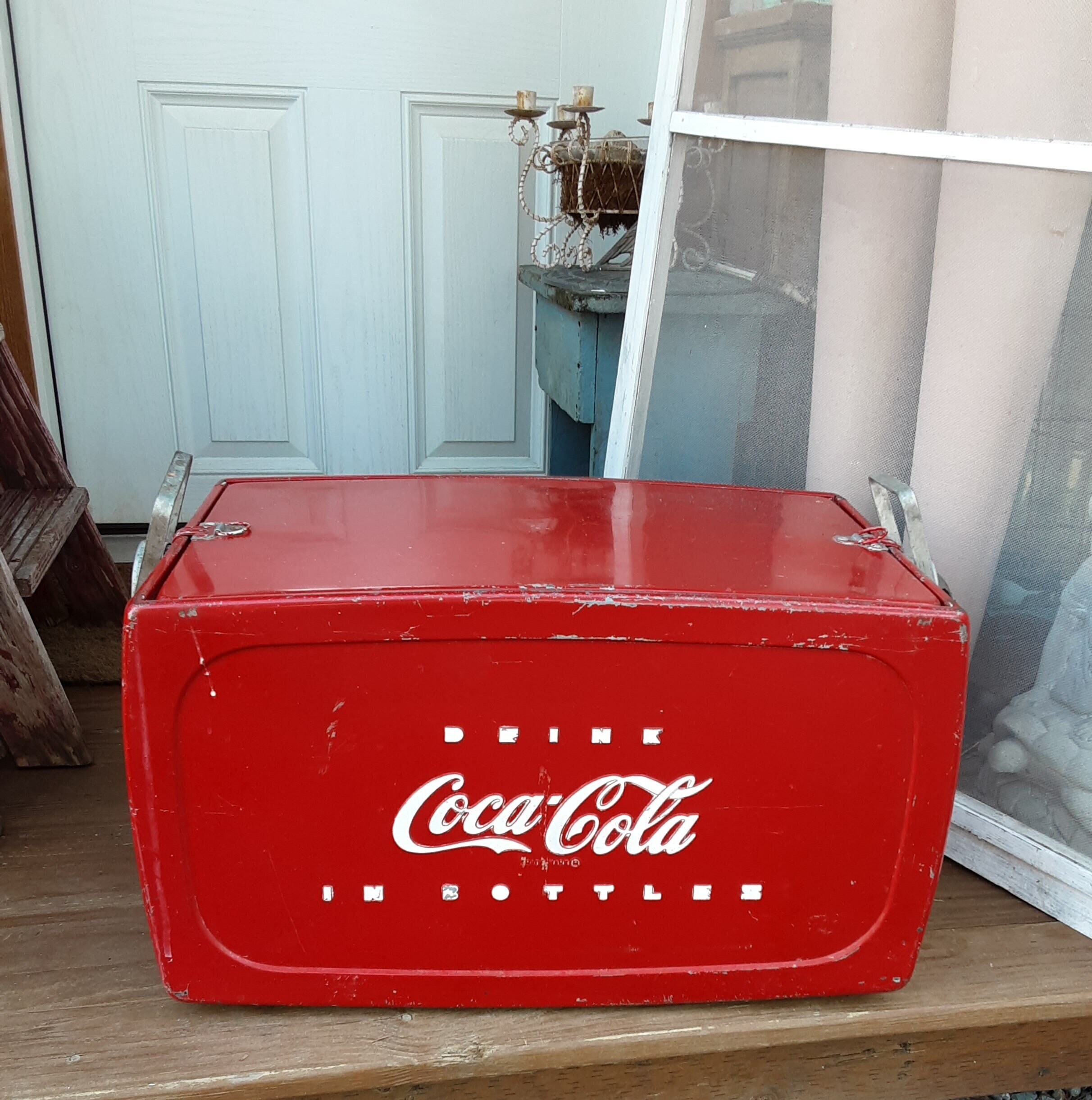 Coke Cooler Ice Chest
