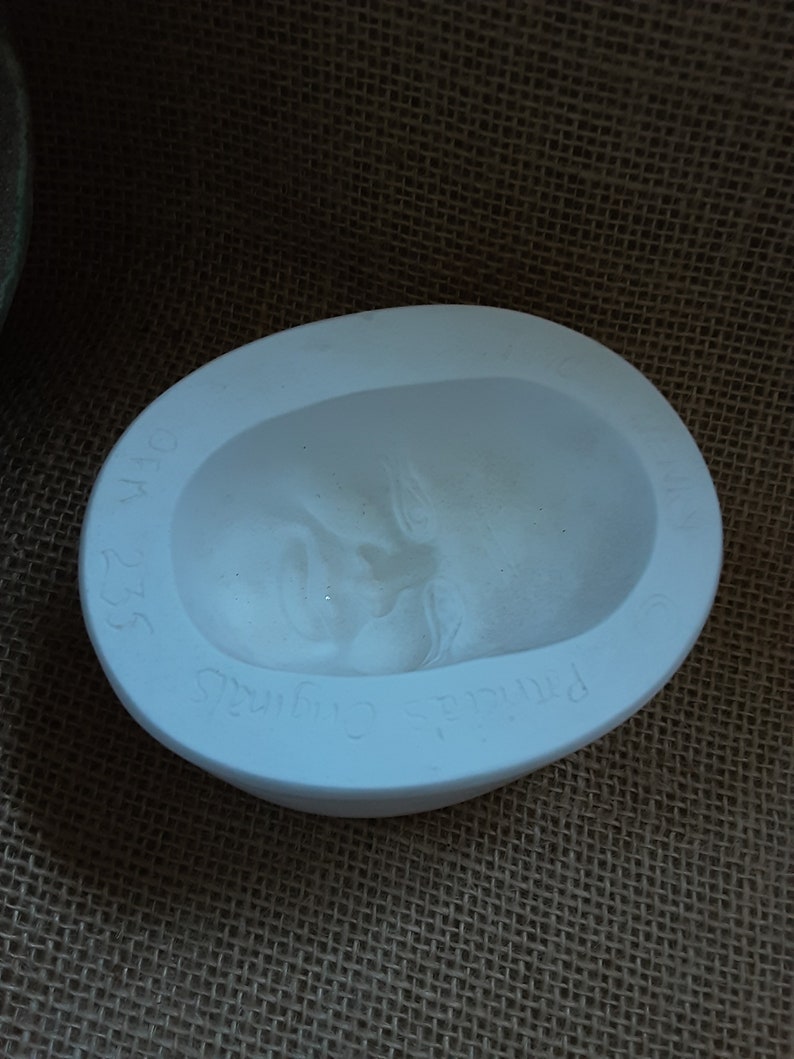 Vintage Plaster Doll Face Mold 1990s Era 235 Creepy - Etsy