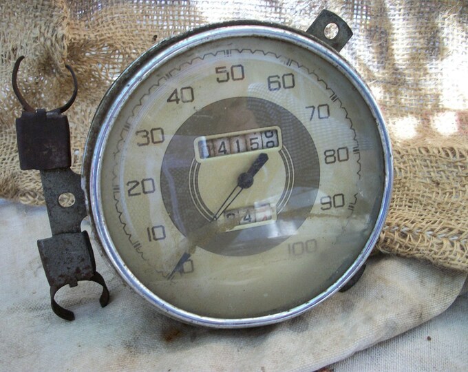 Very Vintage OLD Car Truck Speedometer MPH Retro Classic 30s 40s Era ...