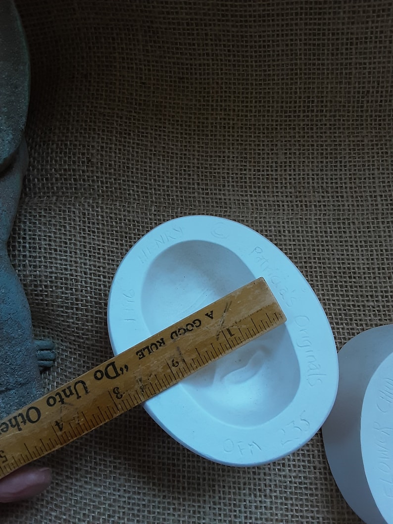 Vintage Plaster Doll Face Mold 1990s Era 235 Creepy - Etsy